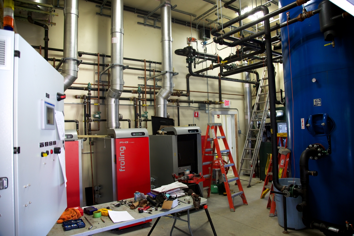 Biomass Heating System - Harvard Forest